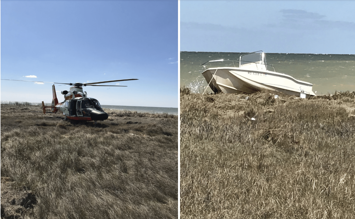 Coast Guard Assists Boaters Stranded On Chesapeake Bay Island Boating Mag