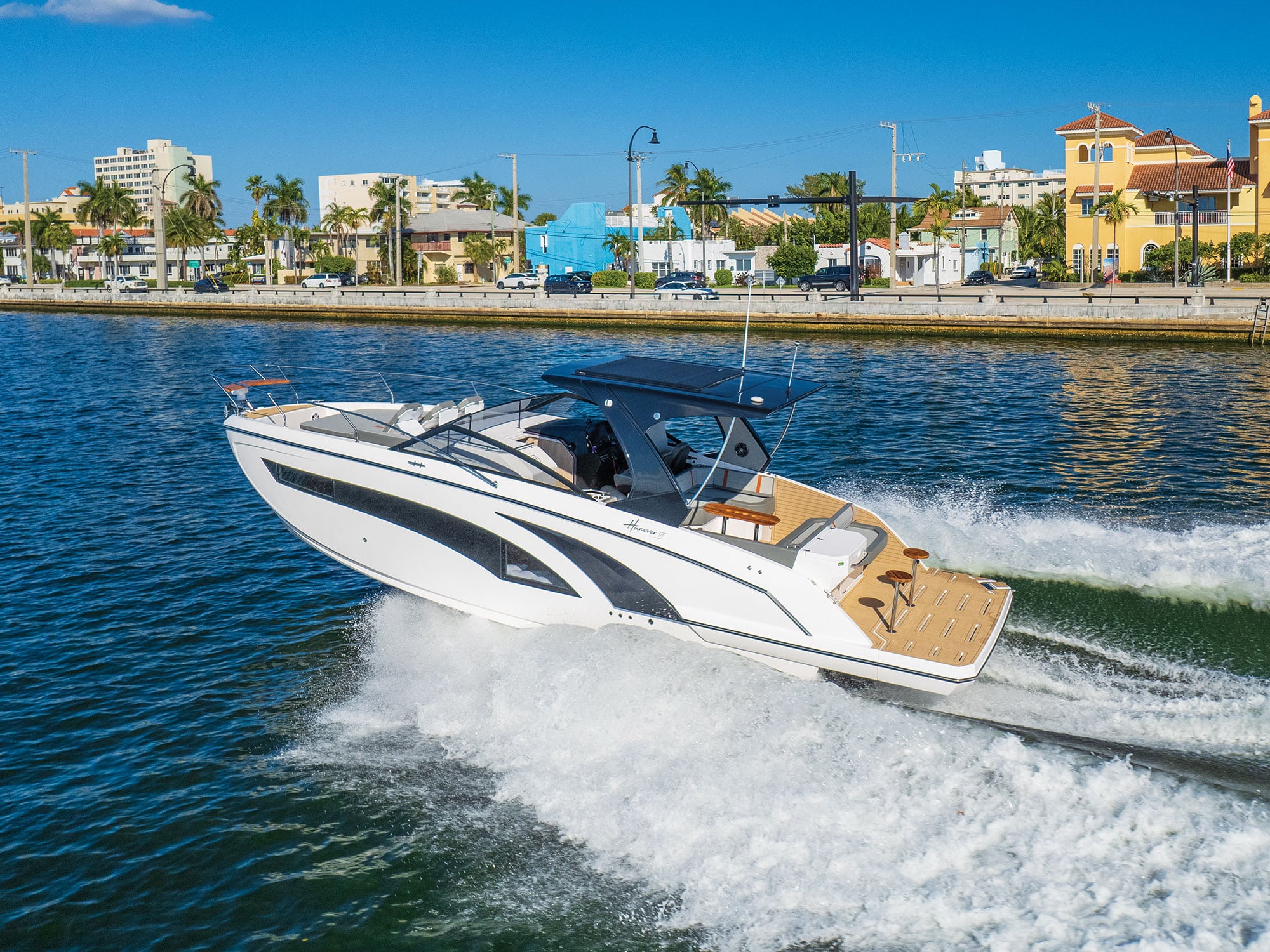 2023 Hanover 377 Boat Test, Pricing, Specs | Boating Mag 2023 Hanover 377 Boat Test, Pricing, Specs | Boating Mag