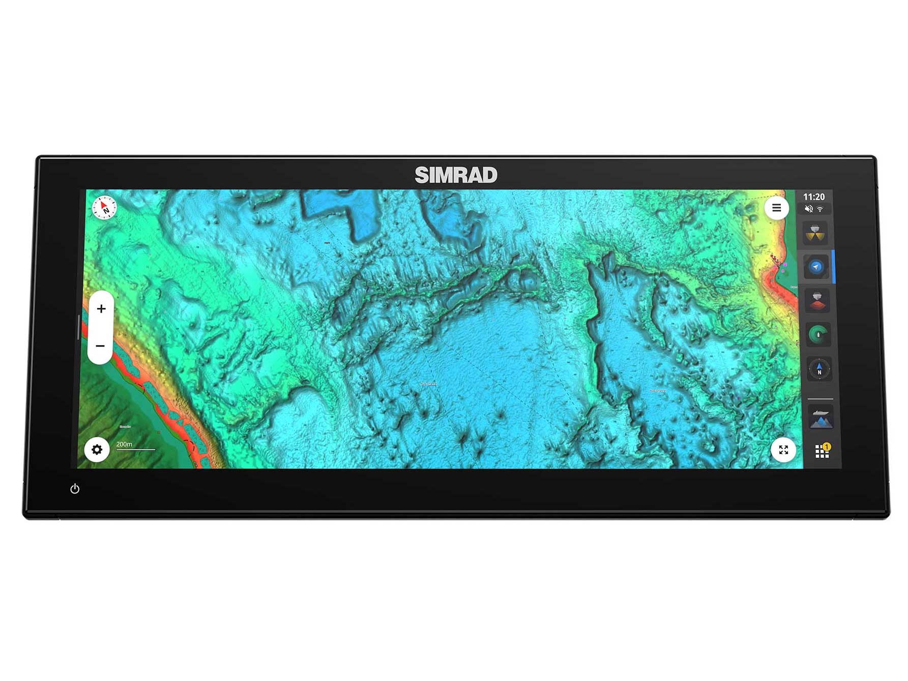 Simrad NSX Ultrawide MFDs